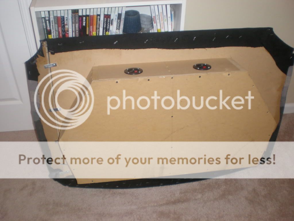 Bride fabric wrapped subwoofer box for 2 12s | Supra Forums