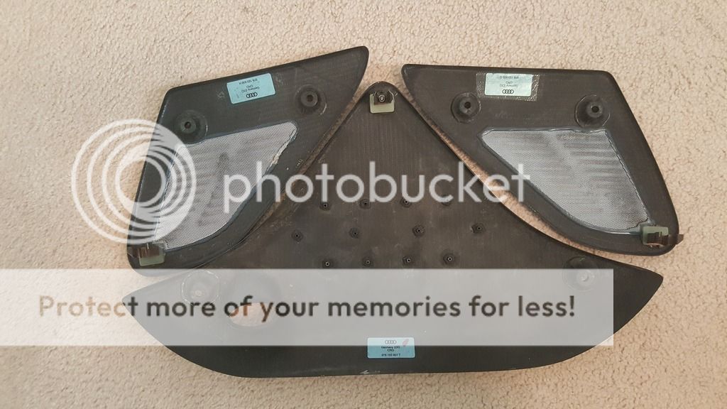 For Sale: OEM RS4 Carbon Fiber Engine Covers - $750